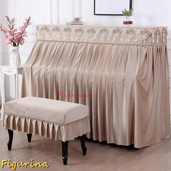 【発売日：2023年02月28日】【多機能】ピアノの装飾としても使用することができます。あなたの良い味を満たすために、古典的で美しい外観です。カーテンのようなデザインは、ピアノを弾きたいときにカバーを取り外す必要はありません。【サイズ】ピア...