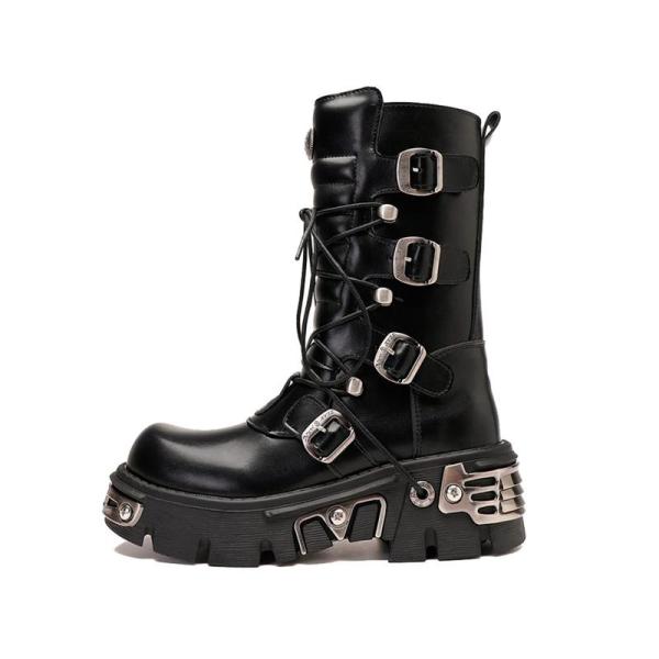 【発売日：2025年11月19日】【モンクストラップ】モンクストラップの魅力といえば、やはりストラップを使用した個性的なデザイン。【優良品質の合成革】高品質の合皮を使用し、繊細で柔らかく、効果的な発汗と除湿、長時間に踊ってもあまり疲れないで...