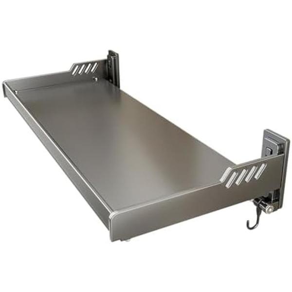 【発売日：2024年04月02日】【取り付け簡単】壁を傷つけずにこの収納ラックを素早く簡単に取り付けます。便利でロスレスなインストールにより、時間と労力を節約します。【多彩な収納】複数のフックで鍋、フライパン、調理器具などのさまざまなキッチ...