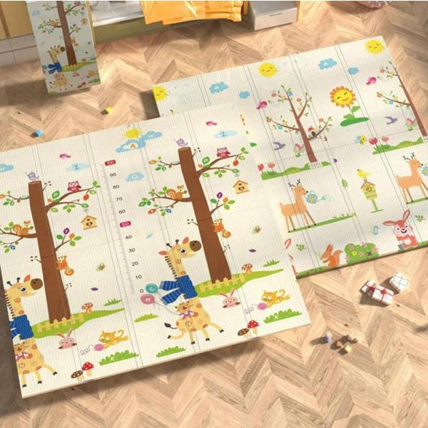 【発売日：2024年03月14日】広い用途を有し：ゲームクロールマットは、幅広い用途を有し、リビングルームおよびベッドルームでゲームマットおよび寝具マットとして使用することができる。また、ピクニックに行くときにピクニックマットとして使用する...