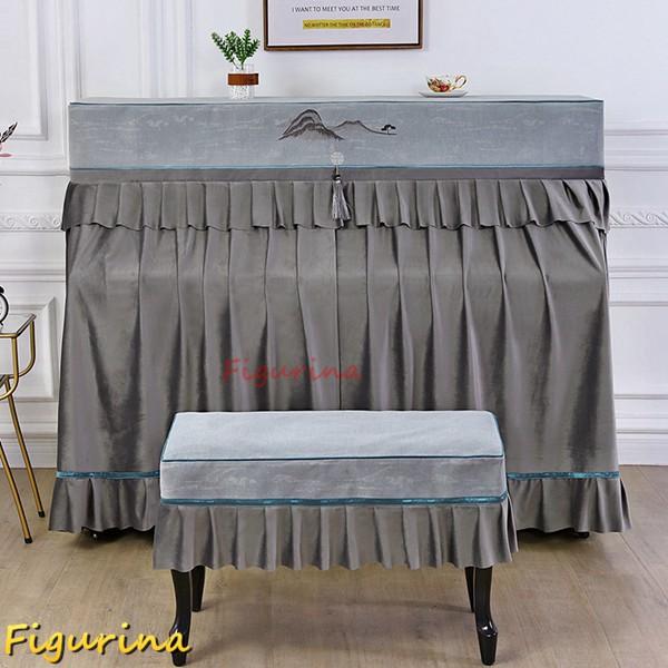 【発売日：2023年02月20日】【素材】ポリエステル＋綿。滑らかな肌触り、豪華で高級な品質、静電気防止素材がピアノの木製部品に太陽光および紫外線、傷や埃からピアノに完全な保護を提供します。【サイズ】ピアノカバー：間口148-153cm通用...