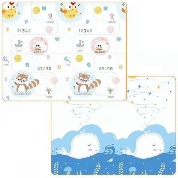 【発売日：2024年03月14日】衝撃?防音?防汚：高密度フォームを使用するため、お子様にクロールや歩行の保護を提供し、強い衝撃も一瞬で吸収できる。ベビーマット上走ったりジャンプしたりしても、周囲や階下に音が響きません。お手入れも簡単です。...