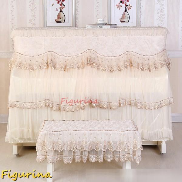 【発売日：2023年02月20日】【素材】ポリエステル＋レース。滑らかな肌触り、豪華で高級な品質、静電気防止素材がピアノの木製部品に太陽光および紫外線、傷や埃からピアノに完全な保護を提供します。【オススメ】大切なピアノの保護をしつつ、お部屋...