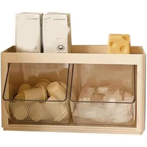 【発売日：2024年04月02日】スペースを効率的に利用：ティーバッグストレージオーガナイザーは、パントリーやスナックコーナー、休憩室を整理整頓し、コーヒーやティーバッグを整然と保管することができます。多目的利用：ティーバッグオーガナイザー...