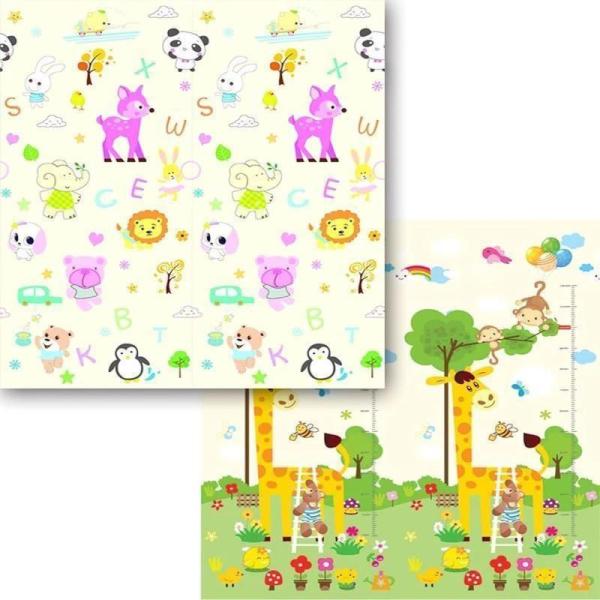 【発売日：2024年03月14日】々なシーンで活躍：お子様のお遊びマットとして、おむつ替えやごろ寝、ママのラグマットとしても使えます。ピクニックに行くときにピクニックマットとして使用することもできます。そしてパターンはかわいい、写真を撮ると...