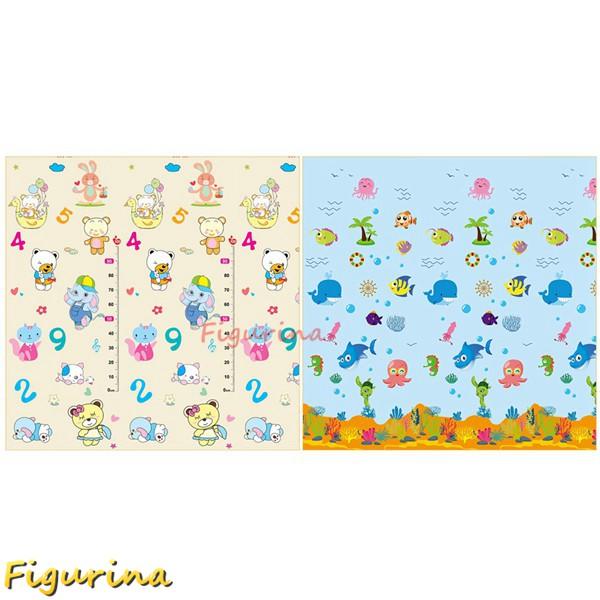 【発売日：2023年06月12日】【防水?防湿?お手入れが簡単】フロアマットの表面は防水?防汚で、乳汚れや尿でも浸透せず、バクテリアの繁殖を抑え、ふき取るだけです。掃除するときは水で。高密度のXPE素材により、フロアマットは寒さと熱を遮断し...