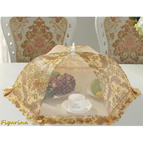 【発売日：2024年08月03日】底の上のレースで傘のデザインは、非常に使いやすいです。オーブン料理の粗熱を取るときや用意したお食事やお菓子、お茶などをほこりや乾燥、夏場の虫などから守るにも便利です。いつでも美味しい物を食べられます。家族み...