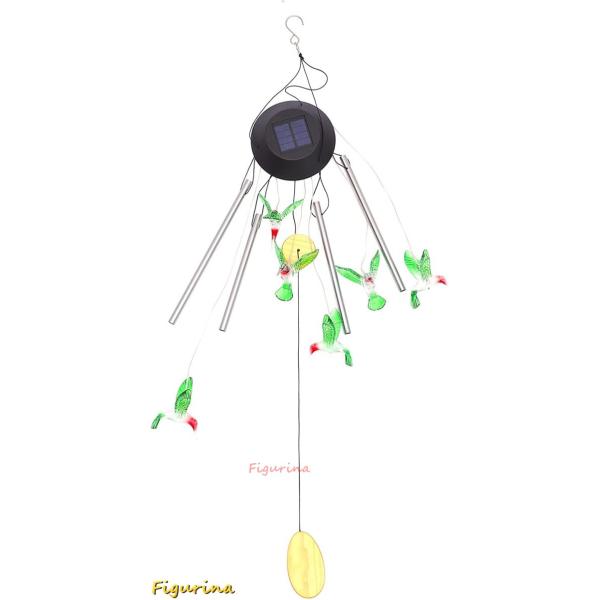 【発売日：2025年03月10日】ソーラーパワーledライト：ご家族やご友人への新築祝いに、この素??敵なアイテム、クリエイティブな風鈴ライトをきっと気に入っていただけるでしょう。吊り下げ風鈴：創造的でかわいいデザイン、絶妙な技量、現実的な...