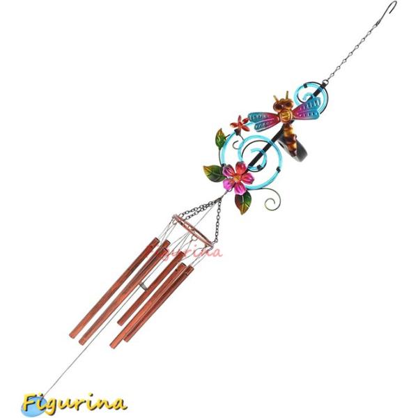 【発売日：2025年03月10日】風鈴の庭の装飾：このアイテムは素材で作られており、バルコニー、庭、通路、子供部屋、風鈴の吊り下げ飾りを明るくし、飾るのに最適です。裏庭の吊り下げ飾り：持続的な吊り下げ、太陽光発電の風に耐えることができる素材...