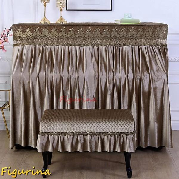 【発売日：2024年06月28日】【エレガント】エレガントで素敵です。独特の外観でしわになりにくてよい懸垂感を持つ。エレガントでエレガントな空間を演出するピアノカバーでお部屋を明るくします。【多機能】ピアノの装飾としても使用することができま...