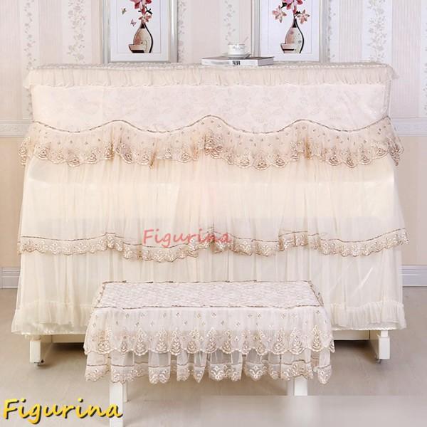 【発売日：2024年06月28日】【素材】ポリエステル＋レース。滑らかな肌触り、豪華で高級な品質、静電気防止素材がピアノの木製部品に太陽光および紫外線、傷や埃からピアノに完全な保護を提供します。【オススメ】大切なピアノの保護をしつつ、お部屋...