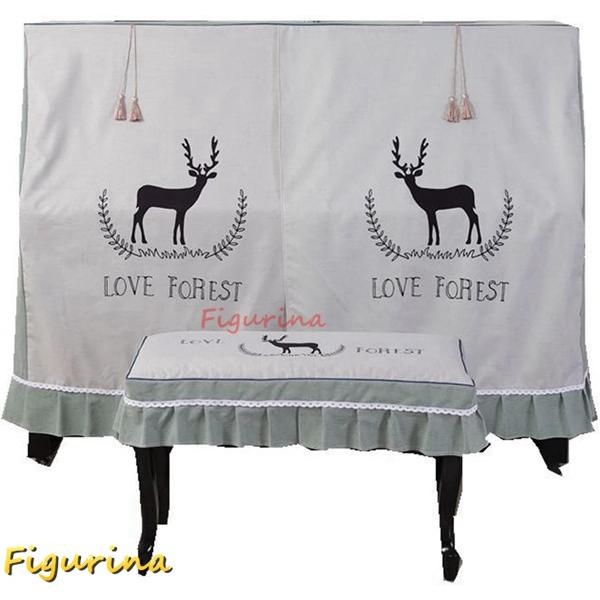 【発売日：2024年06月28日】【オススメ】大切なピアノの保護をしつつ、お部屋のアクセントにもなる素敵なアイテムです。また、ギフト/贈答品/プレゼントにもおススメです。【サイズ】ピアノカバー：間口148-153cm通用、椅子カバー(一人掛...