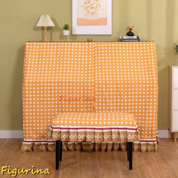 【発売日：2024年06月28日】【多機能】すべての埃、汚れ、または摩耗に対して、清潔で安全なキーボードを維持し、そして、あなたの機器の長寿命を楽しむために通気層を導入します。【サイズ】ピアノカバー：間口148-153cm通用、椅子カバー(...