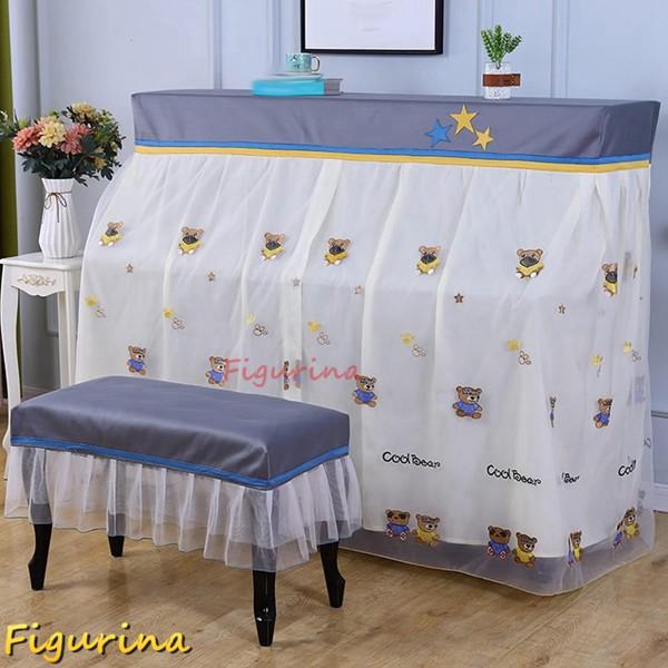 【発売日：2024年06月28日】【オススメ】大切なピアノの保護をしつつ、お部屋のアクセントにもなる素敵なアイテムです。また、ギフト/贈答品/プレゼントにもおススメです。【サイズ】ピアノカバー：間口148-153cm通用、椅子カバー(一人掛...