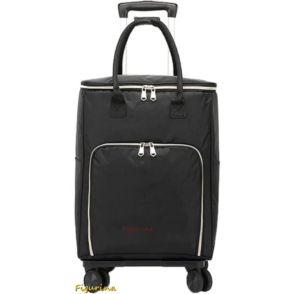 【発売日：2024年06月29日】【特別設計】：ショッピングカートによりハンドルは滑り止めのデザイン、握りやすいし、長時間握っても手が痛くありません。【耐久性】：買い物用キャリーカート厳選された素材で精巧に作られたショッピングトロリーは、軽...