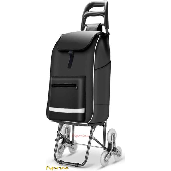 【発売日：2024年06月29日】【移動がやすい】：お買い物カート滑らかなホイールにより、トロリーは柔軟に動くことができ、少ない体力で食料品を運ぶのに役立ちます。買い物、キャンプ、洗濯、持ち運びなど、さまざまなシーンで活用できます。同時に、...