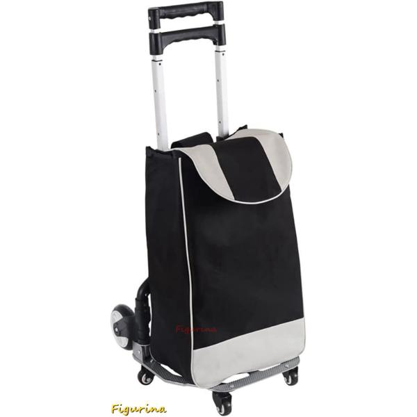 【発売日：2024年06月29日】【多機能用】：買い物カート高齢者用折り畳みを折りたためばショルダーバッグに！荷物の量や用途に合わせてお好きな形でお使いいただけます【軽量強度が高】：伸縮式トロリーショッピングバッグは持ち運びや引き出しが可能...