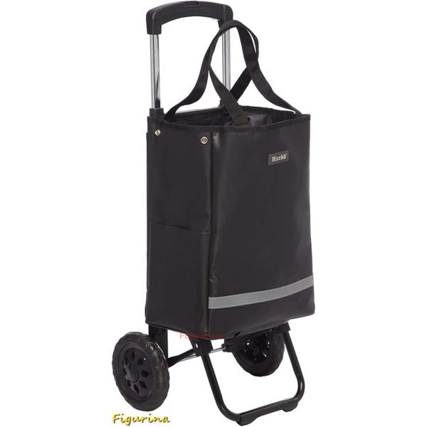 【発売日：2024年06月29日】【折り畳み式荷物運びキャリーカート】：食料品カート、急なお買い物やバーベキュー食材の運搬などで使わない時は小さく折りたためます。とっても軽量でコンパクトなキャリーバッグ！【高品質素材】：折りたたみ式ショッピ...