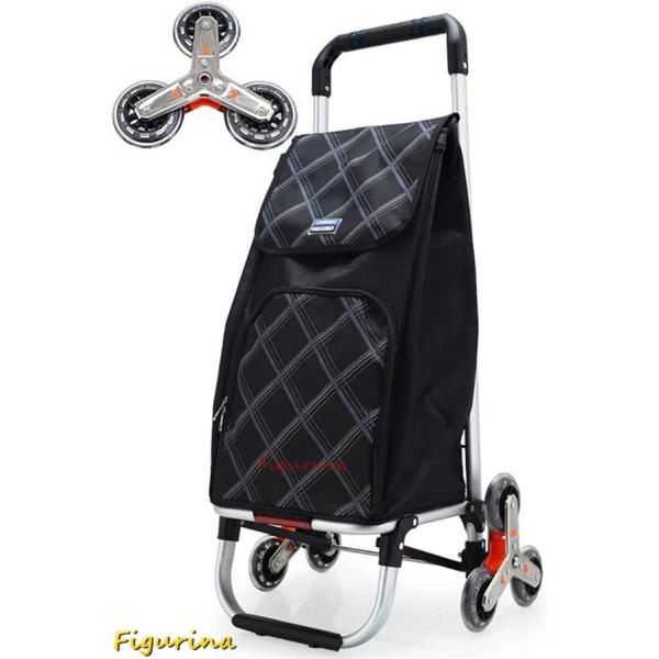 【発売日：2024年06月29日】【おしゃれ実用的】：カートキャスター付きのショッピングカートです。キャスターを使わない時、折り畳み式で簡単に収納できるショッピングカートおしゃれ！ショッピングキャリーの外側背面にポケットがありますので、スマ...