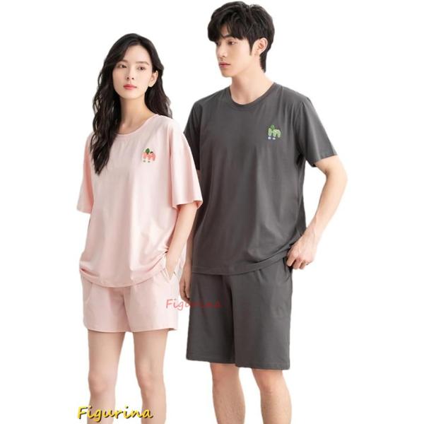 【発売日：2024年07月11日】半袖＆短ズボンならではの開放感で、蒸し暑い夏の夜も快適にお過ごいいただけます。お風呂上がりにこのパジャマを著て、爽やかを感じます。寢苦しい夜とも別れです。ボトムスは伸縮性ウエストゴム仕様で、締め付け感があり...