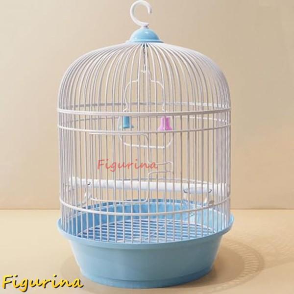 【発売日：2024年08月01日】美しい金属製ケージ本体とアクセサリーで、鳥の爪を傷つけません。軽量で持ち運びが便利なので、旅行のお供に最適です！高光沢で錆びず、老化防止のインコ?オウム用ケージ！ケージドアのバーブデザインが鳥の逃げを防ぎま...