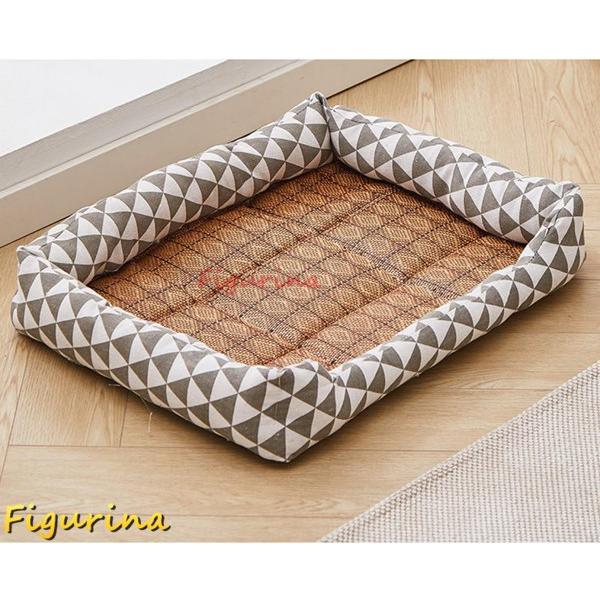 【発売日：2024年08月03日】【耐久性と通気性が抜群】ベッド表面は縫い目が細くて縫製は丈夫で噛みついても破れにくいで、耐久性がよいです。通気性がよい生地なので、夏用としても冬用としてもぐっすり眠ることができます。【カラー】ブラウン、ピン...