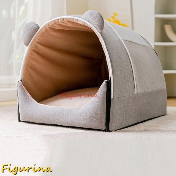 【発売日：2024年11月26日】【水洗い可能】中敷きクッションは取り出しでき、お手入れ簡単です。愛するペットはより清潔な、暖かい秋、冬を過ごせます。夏は中敷きをひんやりマットに交換すれば、ペットも快適に過ごすことができます。【快適な眠り】...