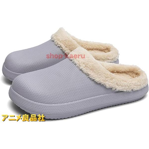 【発売日：2024年07月18日】●室内外どちらでも履ける、クロッグシューズタイプ！靴幅:3Eメイン素材:綿表地:ボア地、ポリエステルソール素材または裏地:ゴム,エチレン酢酸ビニルヒールのタイプ:フラット●冬の寒さから守る、あったかルームシ...
