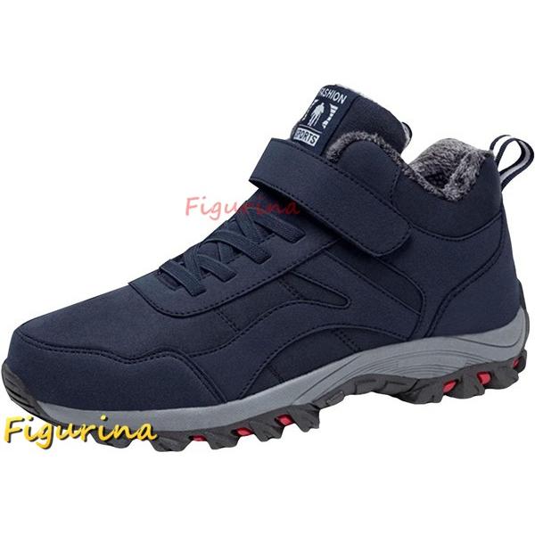 【発売日：2024年12月13日】スノーブーツメンズ冬靴スノーシューズ雪靴ウィンターブーツ防寒靴防水防寒北海道滑らない防滑雪4e幅広アウトドア軽量保温ブランドロングビジネス裏起毛ボア暖かい厚底ムートンブーツダウンブーツトレッキングシューズ登...