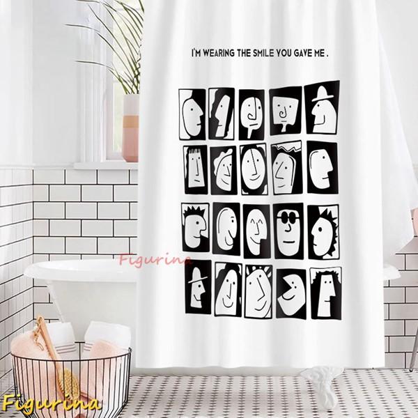 【発売日：2024年10月29日】【厚みのある生地】厚手のシャワーカーテンはポリエステル製で頑丈ながら透けにくく、プライバシーを守られています。撥水加工されました表面は滑らかな質感が持ちます、シャワーをするときは飛散した水がシャワーカーテン...