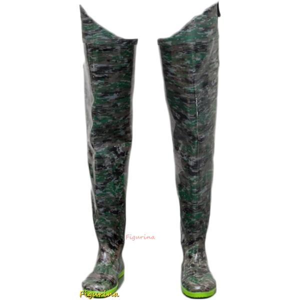 【発売日：2024年07月25日】【便利性】太ももまでのウェーダーにデザインされ、チェストハイウェダーと比べて、肩への負担はないため疲れにくく、窮屈感から上半身をさっと解放し、自由に動けるので作業をよりスムーズに行います。【完全に防水】アッ...