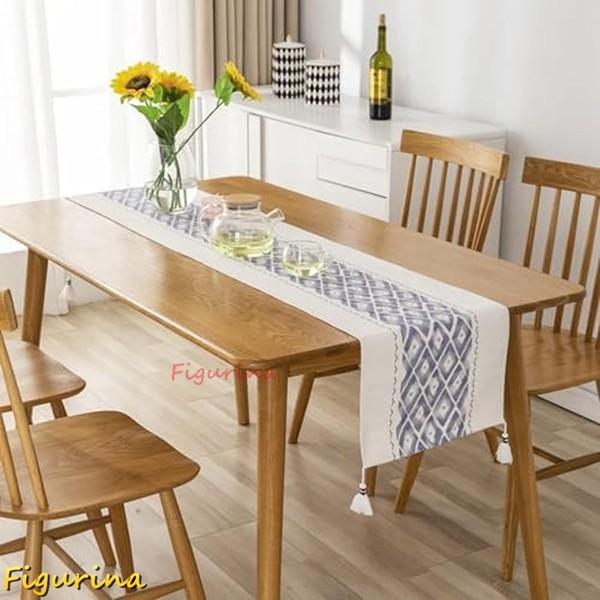 【発売日：2024年10月29日】長く使える丈夫な生地でズレずに安心してご利用いただけます！★素材：ポリエステルサイズ展開（約）：幅35CM丈180/220CMシンプルなデザインで和食や洋食にもぴったり！お部屋を明るく、落ち着いた雰囲気に演...