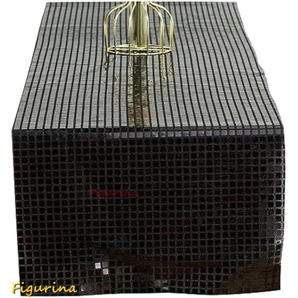 【発売日：2024年10月29日】カットしてプレースマットに！非常に簡単に長方形に切り取ることができ、さらに利用の幅を広げます。テーブルランナーからプレースマットに簡単に変身！この輝くミラーテーブルランナーは多目的に使える便利アイテムです。...