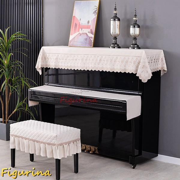 【発売日：2023年02月20日】【素材】ポリエステル＋綿。滑らかな肌触り、豪華で高級な品質、静電気防止素材がピアノの木製部品に太陽光および紫外線、傷や埃からピアノに完全な保護を提供します。【オススメ】電子ピアノカバー/キーボードカバー/ア...