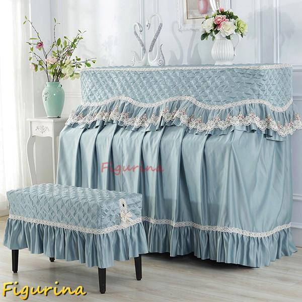 【発売日：2023年02月28日】【刺繍デザイン】繊細な花柄刺繍がエレガントで素敵です。おしゃれな外観、厚地でしわになりにくてよい懸垂感を持つ。大切なピアノの保護をしつつ、お部屋のアクセントにもなる素敵なアイテムです。【サイズ】ピアノカバー...