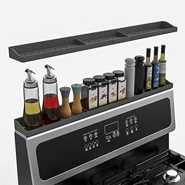 【発売日：2024年04月02日】湿らせたタオルで洗うか、水で洗い流すか、食器洗い機でも簡単にお手入れ！新しいコンロトレイ、長さ30インチ、幅5インチ。折りたためるので収納も便利！曲面調理器具にも適した弾力性と滑り止め！使いやすさ抜群！寸法...