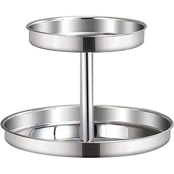 【発売日：2024年04月02日】スペースを有効活用！コーナーキャビネットや深いベースキャビネットでもスムーズにアイテムを取り出せる使い勝手の良さが魅力●仕様：多用途2階回転式ボトルの収納トレイ、●素材：厚手の高品質ステンレス（耐摩耗、防錆...