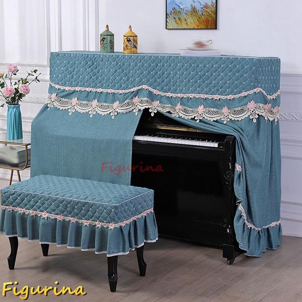 【発売日：2023年02月20日】【多機能】ピアノの装飾としても使用することができます。あなたの良い味を満たすために、古典的で美しい外観です。カーテンのようなデザインは、ピアノを弾きたいときにカバーを取り外す必要はありません。【サイズ】ピア...