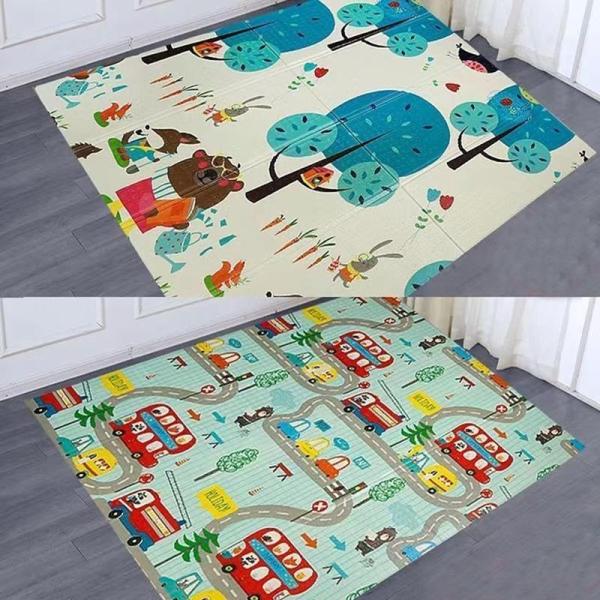 【発売日：2024年03月14日】万が一、製品に不具合があった場合、お気軽にご連絡ください。無料で代替品との交換が可能なので、安心してご注文いただけます。全材質使用：子供にやさしい無毒無臭のXPE高密度安全素材を使用するベビーマットです。ホ...