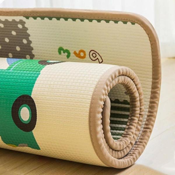 【発売日：2024年03月14日】面使用可：ベビープレーマットは両面が面白いデザインで、可愛い動物、数字などを見て指で触れて、赤ちゃんの想像力と認知能力を刺激することができます。両面も滑り止め加工で、子供を安心に遊ばせます。注意：本製品の柄...