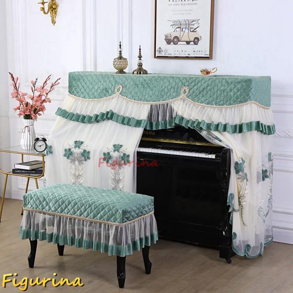 【発売日：2023年02月20日】【多機能】ピアノの装飾としても使用することができます。あなたの良い味を満たすために、古典的で美しい外観です。カーテンのようなデザインは、ピアノを弾きたいときにカバーを取り外す必要はありません。【サイズ】ピア...