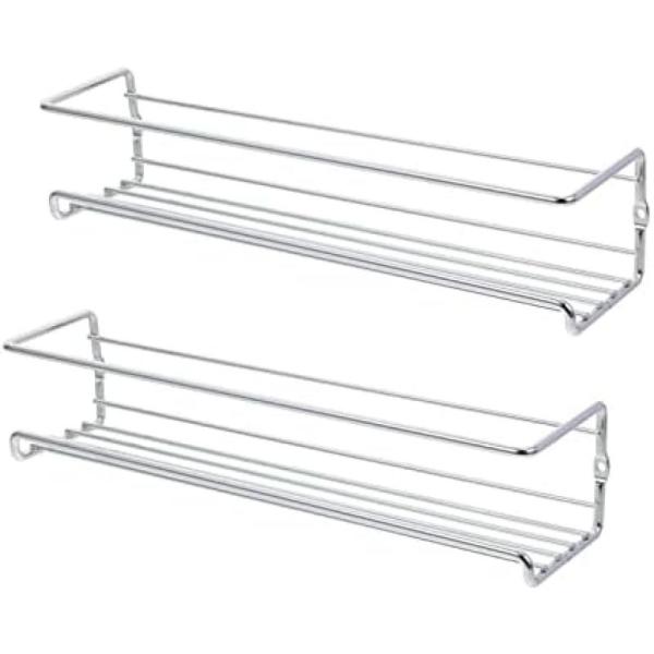 【発売日：2024年04月02日】お部屋をスタイリッシュに！ステンレス製浮遊棚でキッチンやバスルームをオーガナイズ。調味料をきちんと整理！ステンレススパイスラックでキッチンを整頓しよう。設置が簡単、使いやすい！壁掛けスパイスラックで料理の効...