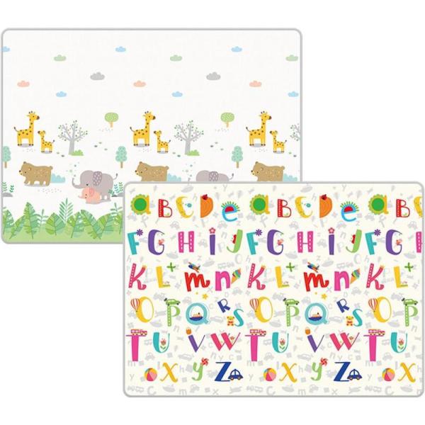 【発売日：2024年03月14日】倒防止＆生活防水：マットの表面が凹凸になっているので、滑りにくく安全に遊べます。防水もでき、濡れた布だけで、ベビーマット表面の液体や汚れなどサッと拭き取れます。子供が食べる時、とても便利なグッズです。購入前...