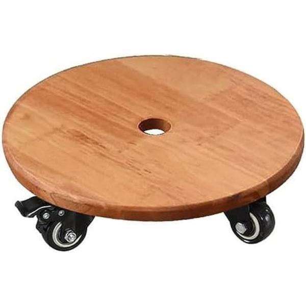 【発売日：2024年04月10日】屋内や屋外、庭、リビングルーム、ダイニングルームなど、様々な場所で使用可能。重い花鉢や陶器の花瓶、鉢植えの木などの移動に便利です。1.材質：ラバーウッド防腐や防カビの効果があり、耐候性に優れています。ブレー...