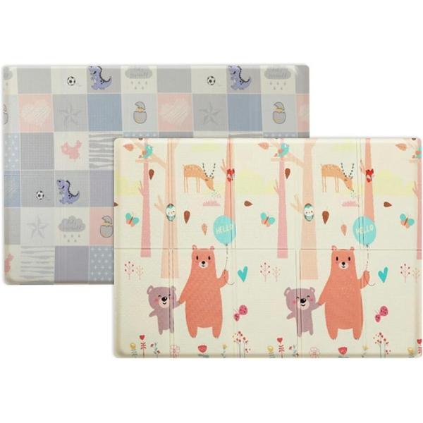 【発売日：2024年03月14日】り止め：表面凹凸部分の柄により、皮膚との接触面積がアップしています。マット上で走っても滑りにくくなります。広い用途を有し：ゲームクロールマットは、幅広い用途を有し、リビングルームおよびベッドルームでゲームマ...