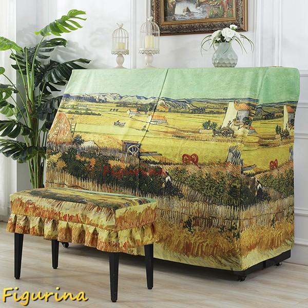 【発売日：2023年02月28日】【オススメ】大切なピアノの保護をしつつ、お部屋のアクセントにもなる素敵なアイテムです。また、ギフト/贈答品/プレゼントにもおススメです。【サイズ】ピアノカバー：間口148-153cm通用、椅子カバー(一人掛...