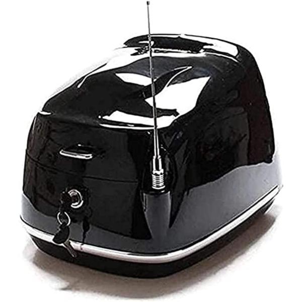 【発売日：2024年04月15日】【仕様】:リアボックス（トップケース）【サイズ】: 41cm×38cm×34cm 重量: 4kg【対応車種】：リアキャリア装着車でしたら多くの車両にご使用可能です。【利点】：防水、雨の日でも安心；鍵付き、物...