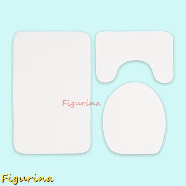 【発売日：2023年03月04日】【耐久性】独特な素材は耐久性があり、長期間使用でき、脱落せず、色褪せなどしません。ホルムアルデヒド臭いなどないです。【サイズ】U型マット：50*40cm，長方形マット：80*50cm，便座カバー：38*41...