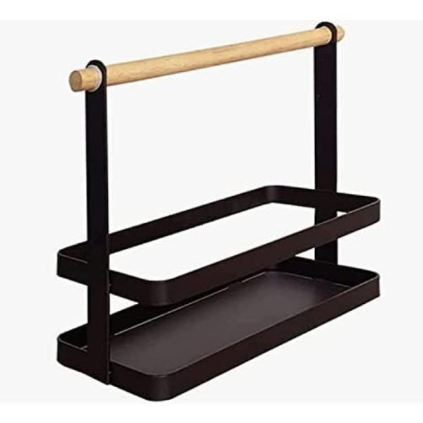 【発売日：2024年04月02日】【特殊素材】炭素鋼を施しているため、錆びにくく汚れても簡単に拭き取ることができます。お手入れが簡単で長くご使用いただけます。【サイズ】27.3x10.3x20CMのサイズは調味料や瓶、ソースをまとめるのに最...