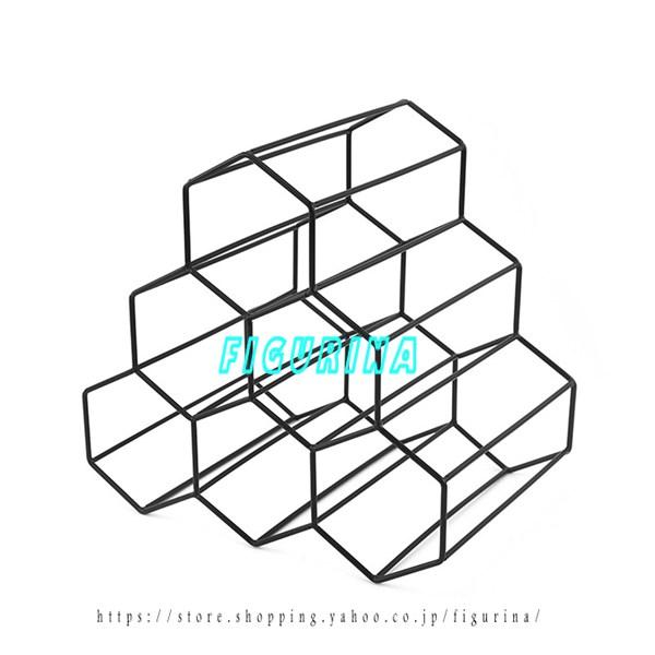 【発売日：2024年05月29日】【収納力抜群、省スペース】このワインラックを使って、最大6本のワインを収納できます。安全にワインを横に積み重ねることができます。ワインを好き方にお勧めます。居間、寝室、台所、パントリー、ワインセラー、地下室...